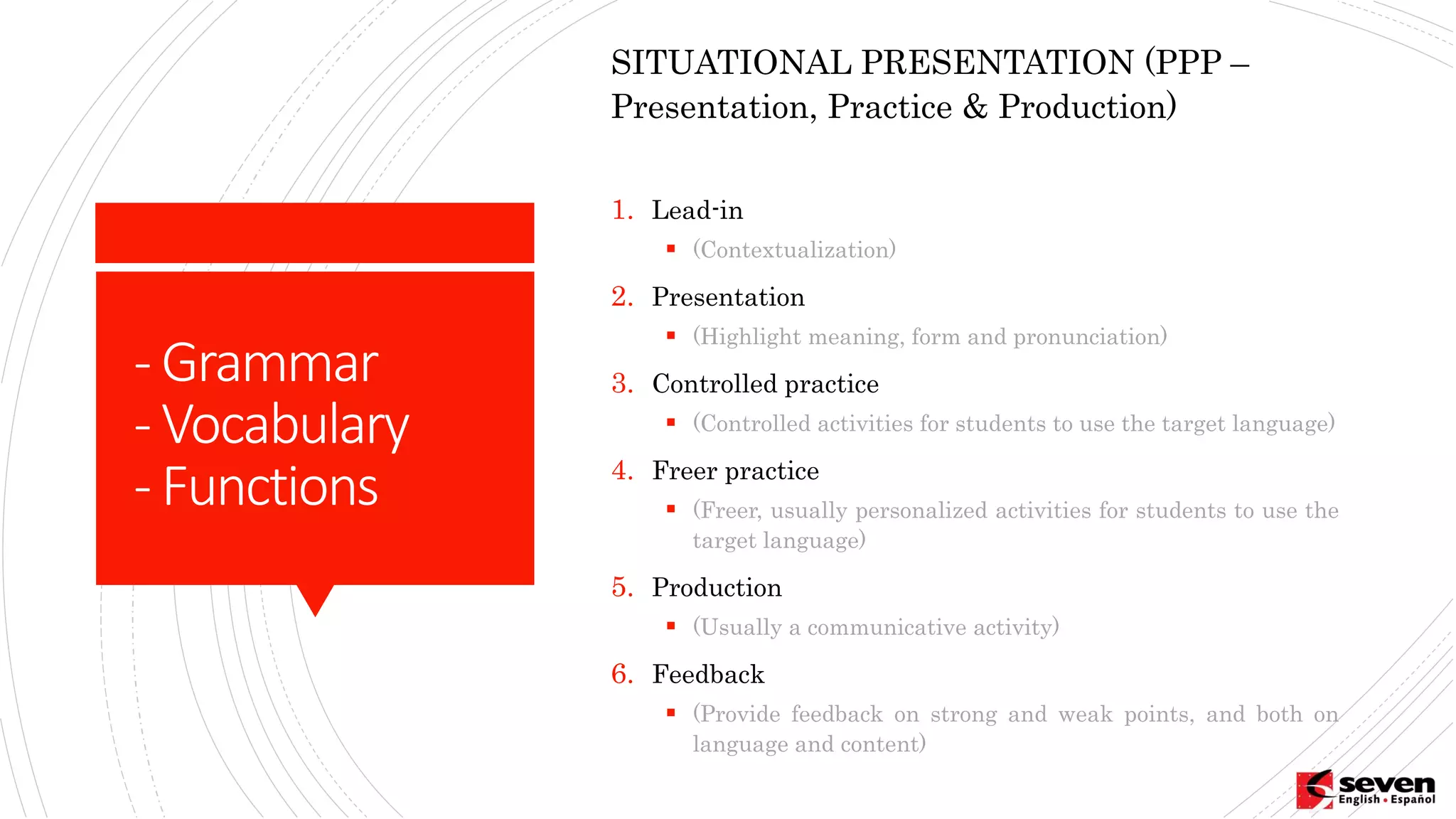 Lesson frameworks | PPTX