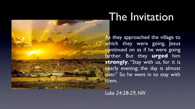 Lesson from emmaus road | PDF