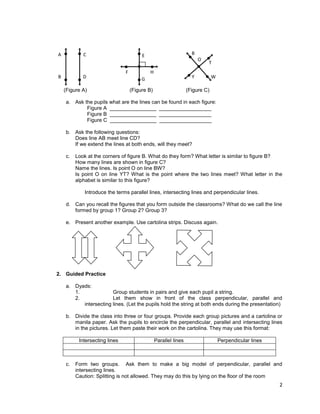 Lesson guide gr. 3 chapter iii -geometry v1.0 | PDF