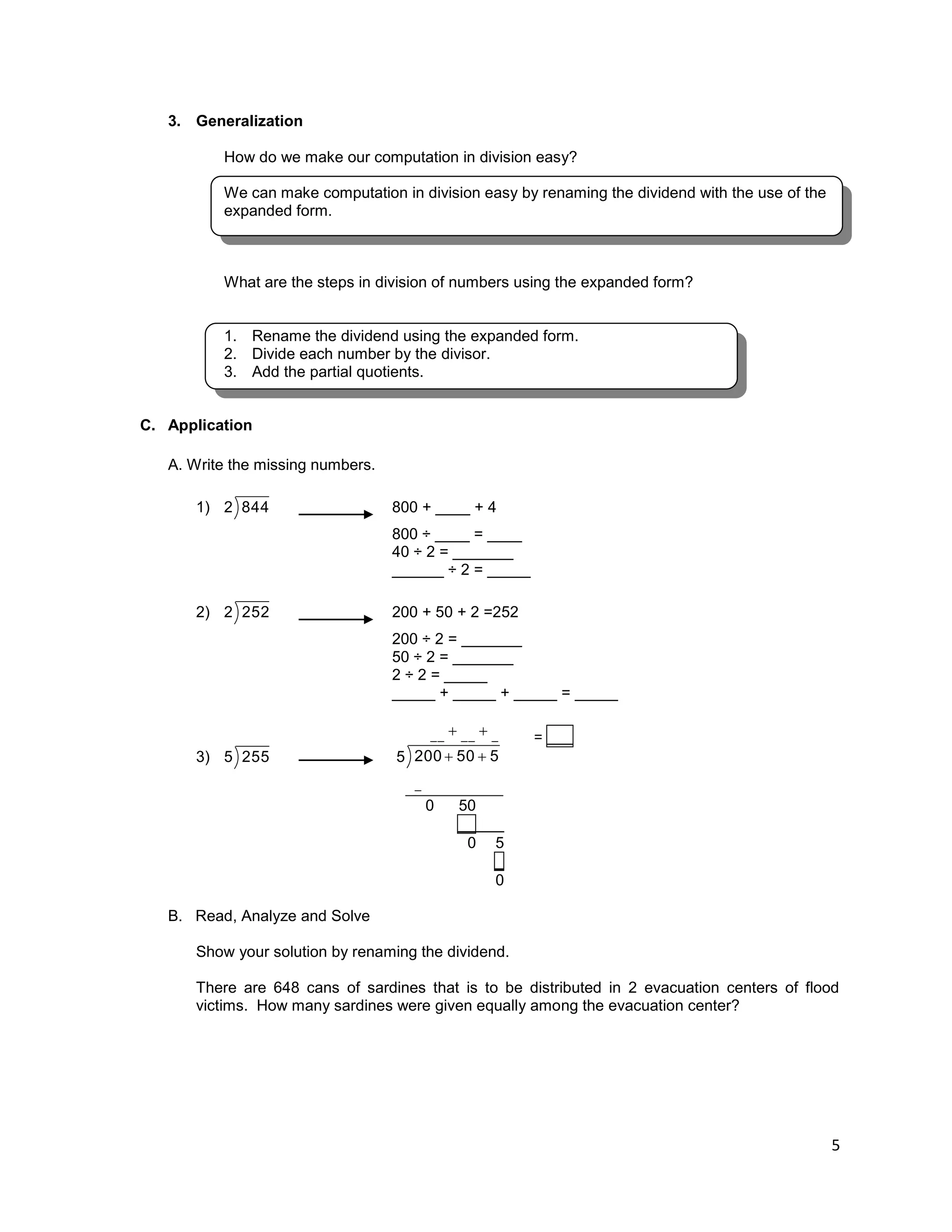 Lesson guide gr. 3 chapter i -division v1.0 | PDF