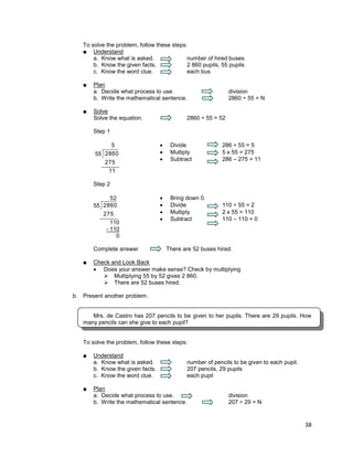 Lesson guide gr. 3 chapter i -division v1.0 | PDF