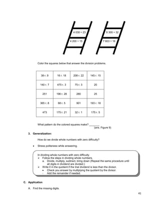 Lesson guide gr. 3 chapter i -division v1.0 | PDF