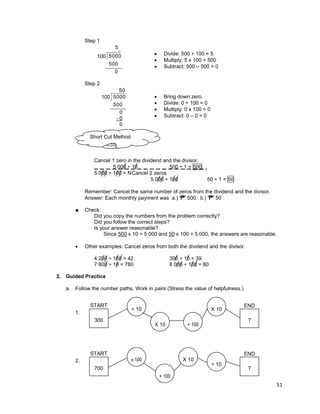 Lesson guide gr. 3 chapter i -division v1.0 | PDF