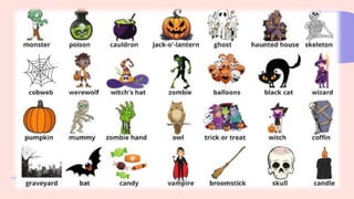 Lesson Halloween - class for students in HS | PPT