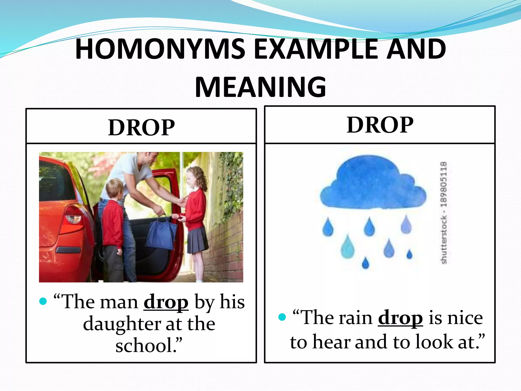 Homonyms | PPT