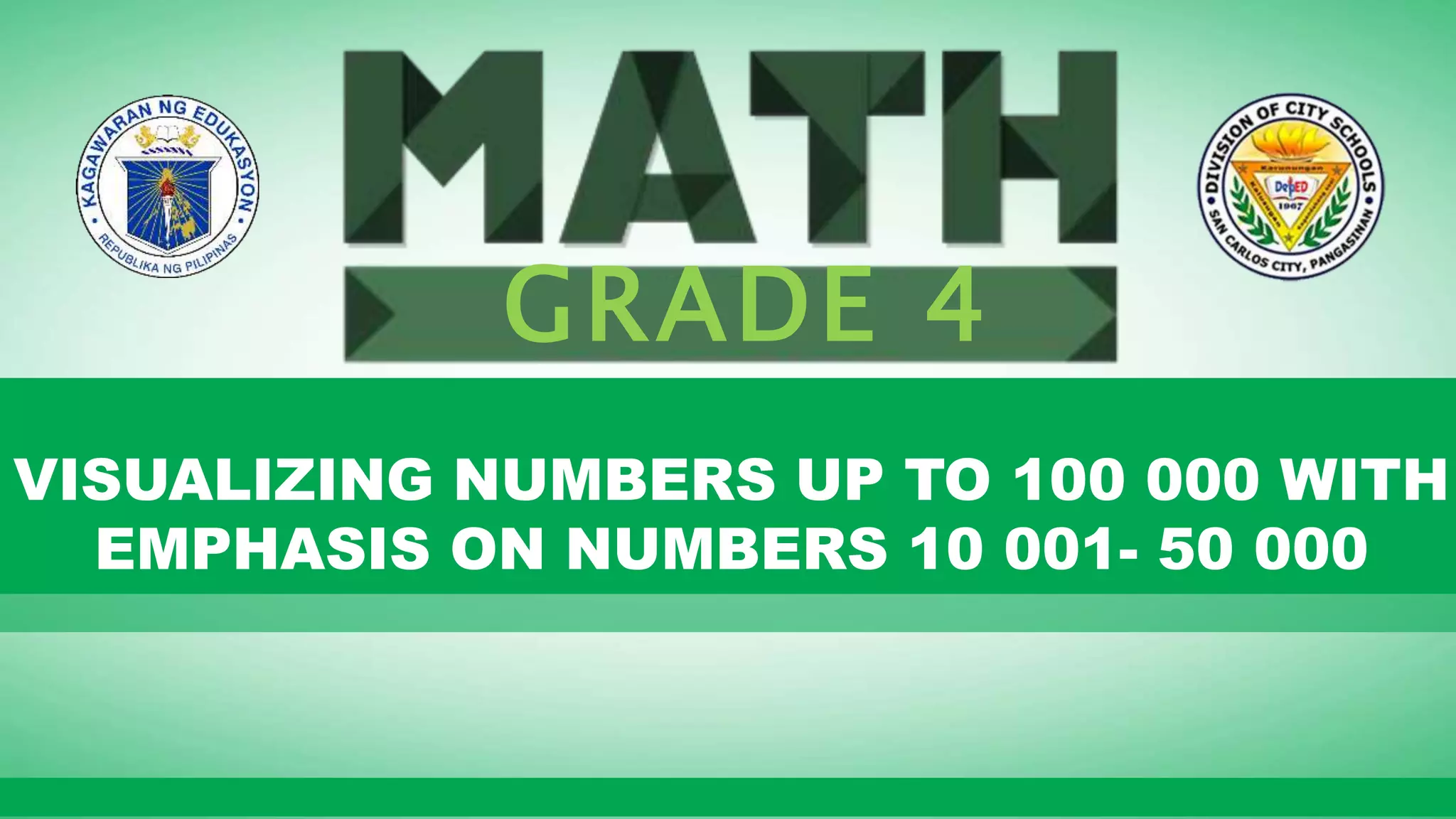 Math Grade 4 1st Quarter Lesson 1 | PPTX
