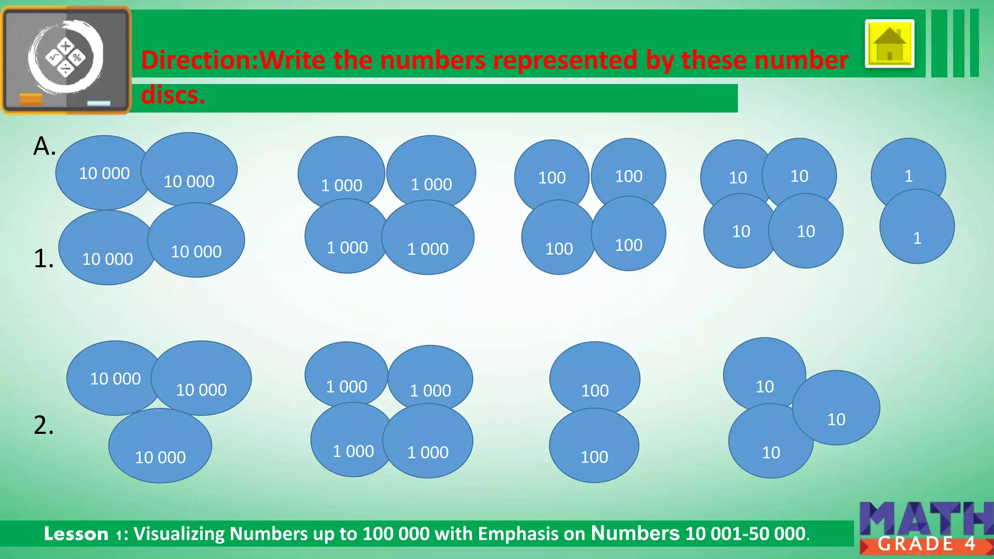 Math Grade 4 1st Quarter Lesson 1 | PPTX