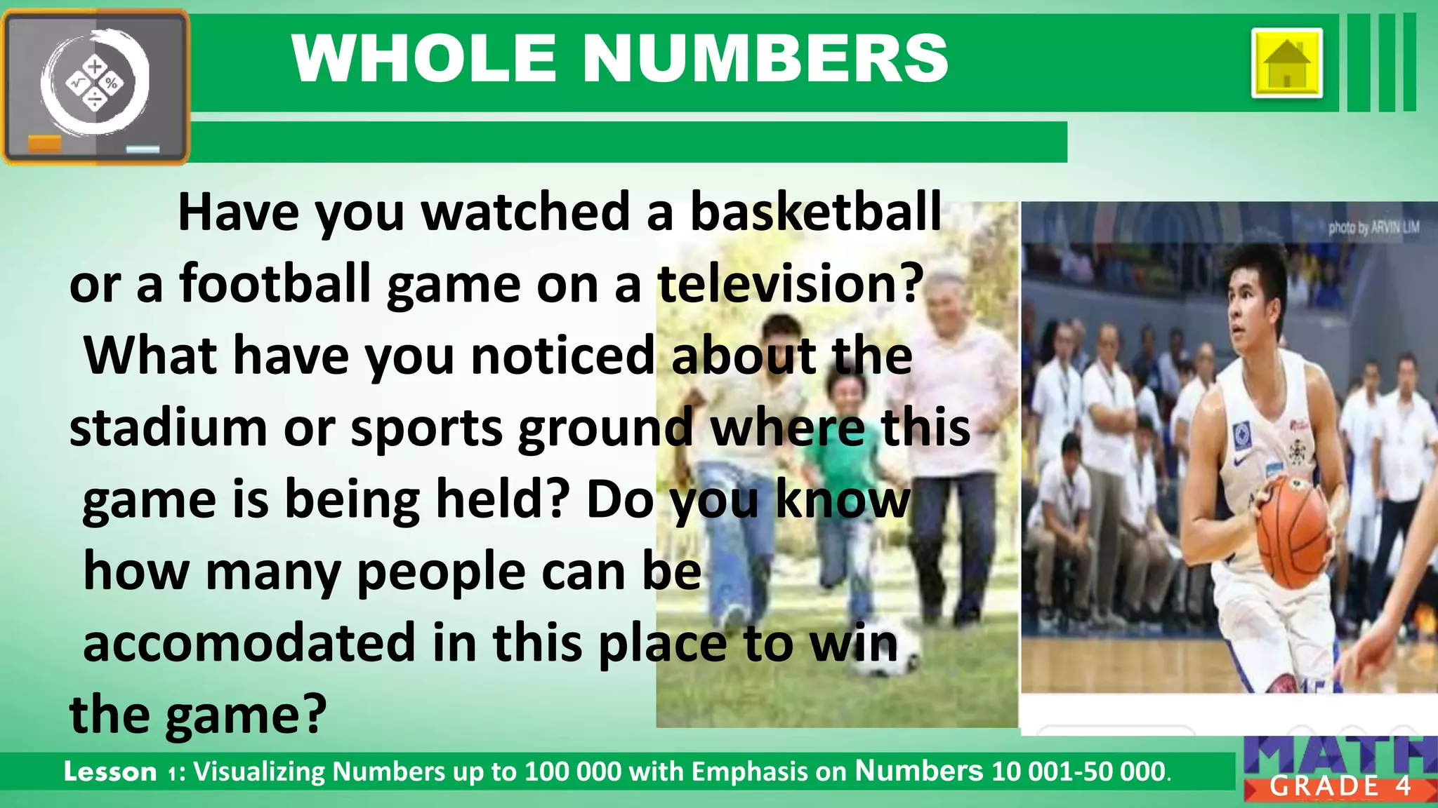 Math Grade 4 1st Quarter Lesson 1 | PPTX