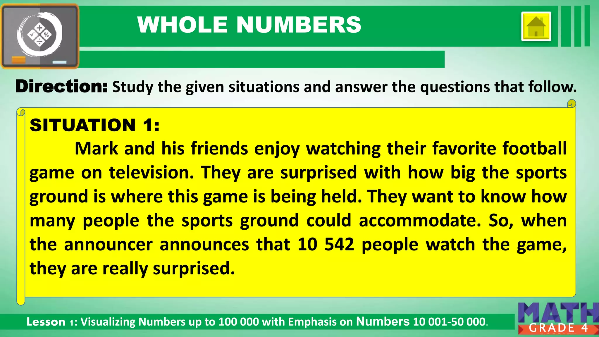 Math Grade 4 1st Quarter Lesson 1 | PPTX