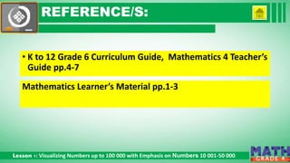 Math Grade 4 1st Quarter Lesson 1 | PPTX