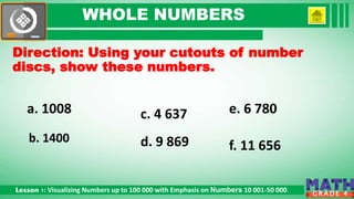 Math Grade 4 1st Quarter Lesson 1 | PPTX
