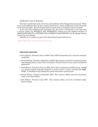 Lesson in electric circuits v3 | PDF
