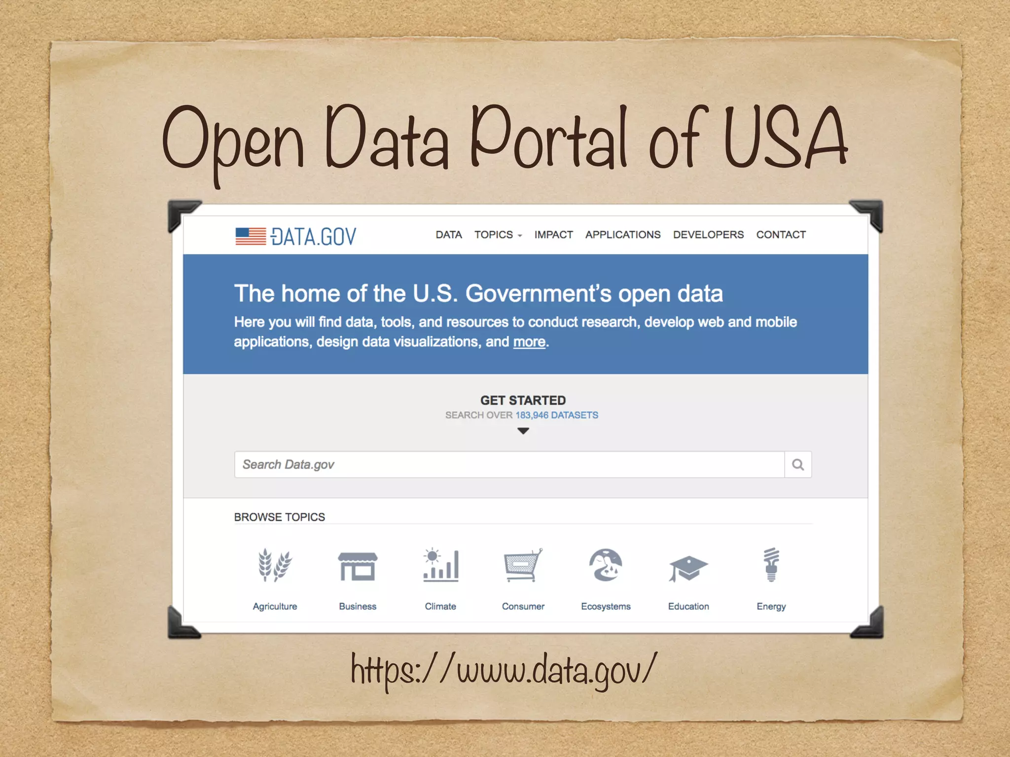Lesson intro. Introduction to Open Data | PDF
