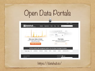 Lesson intro. Introduction to Open Data | PDF