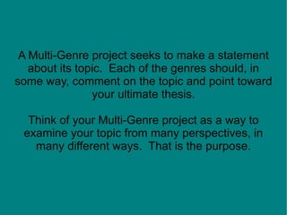 Lesson ippt | ODP | Genres