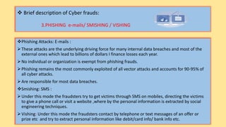 Lesson iv on fraud awareness (cyber frauds) | PPTX