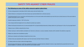 Lesson iv on fraud awareness (cyber frauds) | PPTX