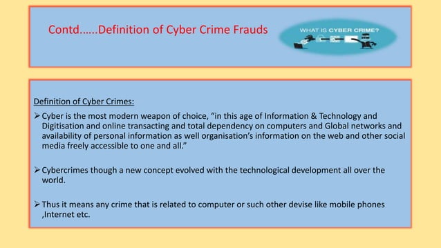 Lesson iv on fraud awareness (cyber frauds) | PPTX | Crime & Harmful ...