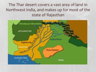 Lesson iv – the great indian desert | PPTX