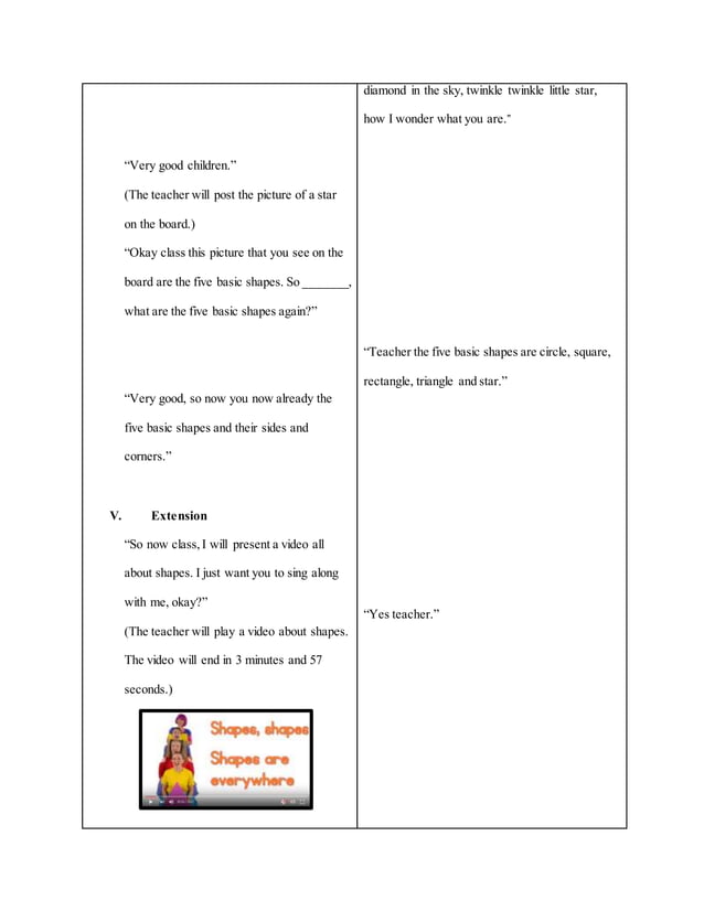 5 e's Detailed lesson plan for kindergarden | DOCX | Christianity ...