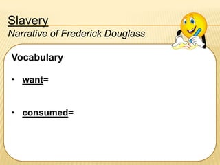 Slavery Module Lesson nine | PPT