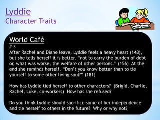 Lyddie: Lesson ninteen, Unit 1 | PPTX