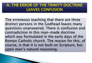 Lesson No 10 The Oneness Truth | PPTX