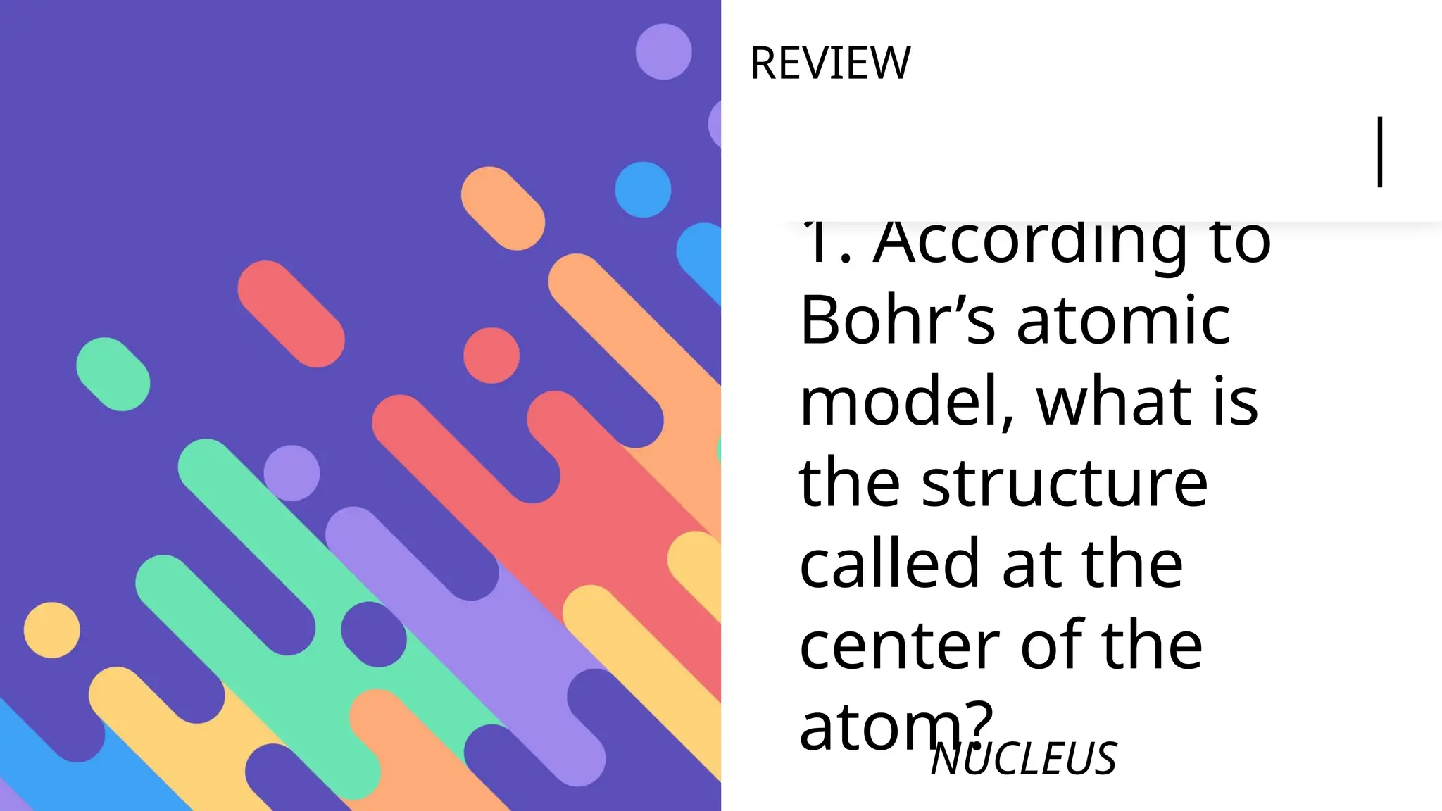 Lesson No. 1 BOHR MODEL OF THE ATOM.pptx