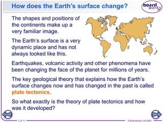 Plate Tectonics, and Mountain Ranges.ppt