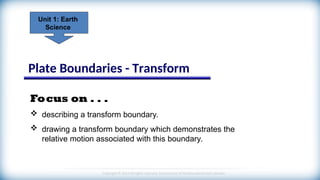 Lesson No. 6 Transform Plate Boundaries.ppt