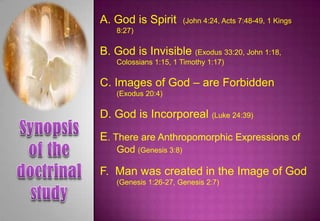 God is Spirit | PPTX | Christianity | Religion & Spirituality