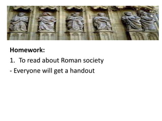 Lesson no 3 the roman empire the regent's | PPTX