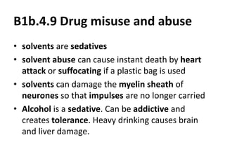 B1.b.4 Use, misuse and abuse | PPT