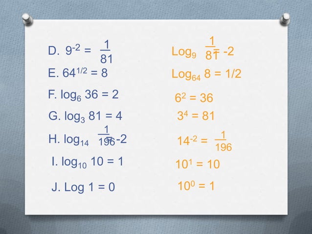 Common Logarithms | PPTX