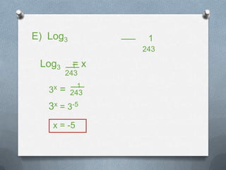 Common Logarithms | PPTX