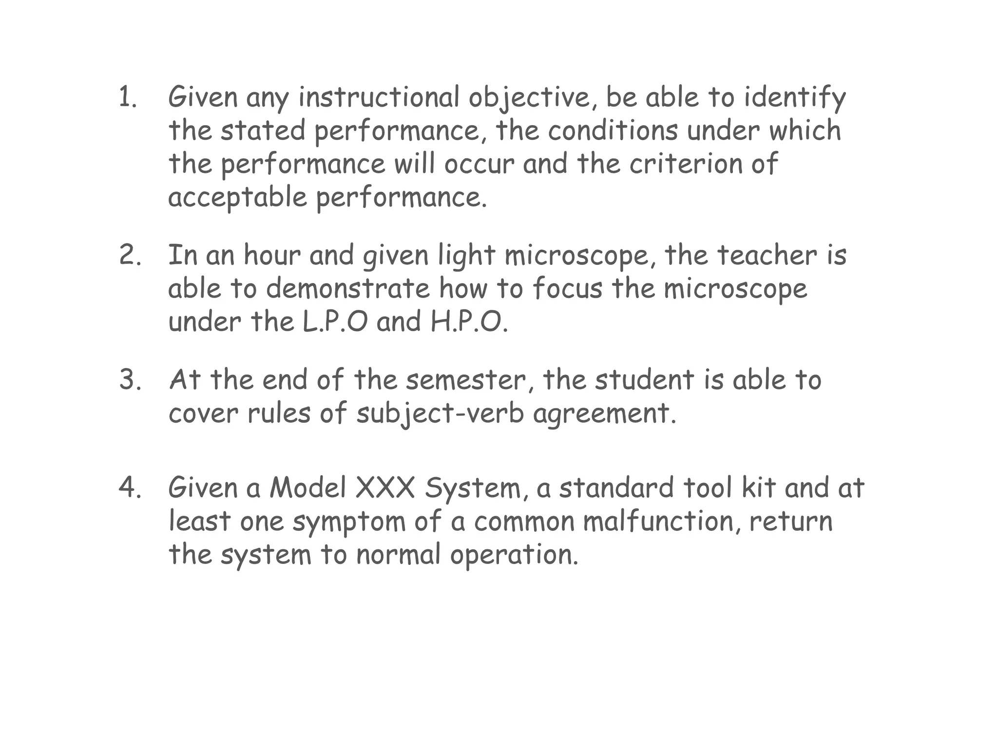Lesson objective final | PPTX
