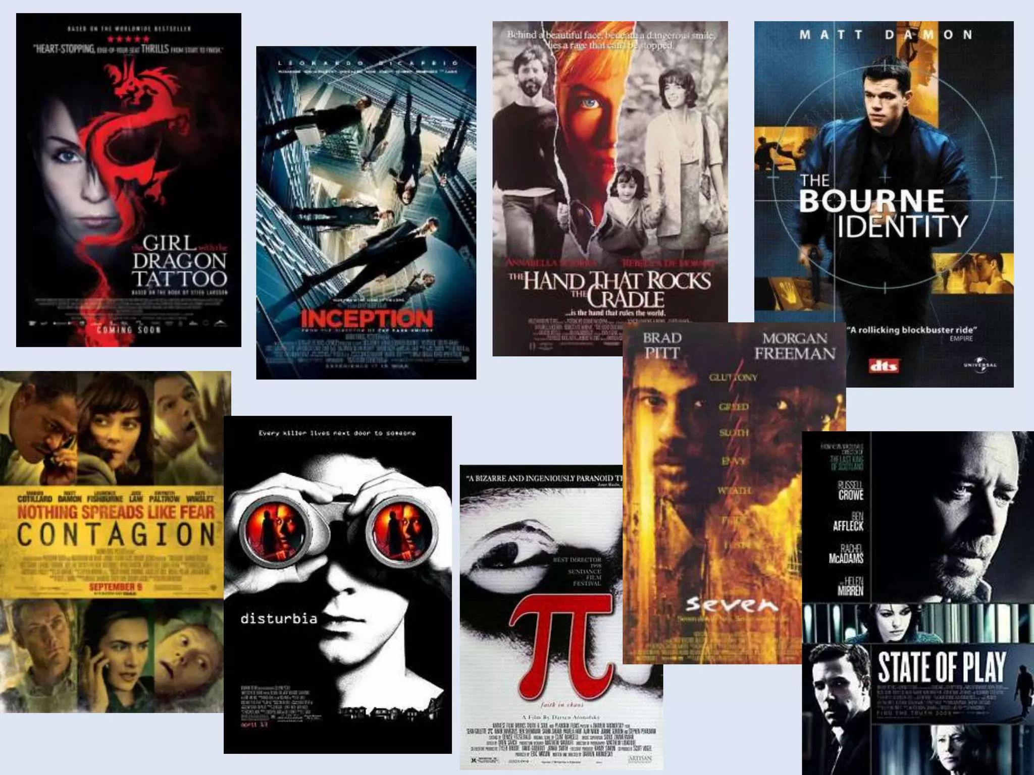 Thriller sub-genre research | PPTX