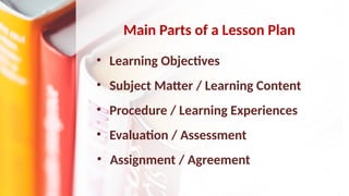 Lesson Objectives and Subject Matter.pptx