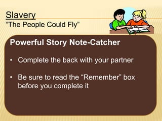 Slavery Module: LessonOne | PPTX