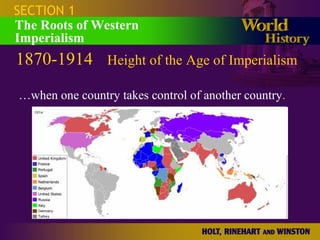 Lesson One - Introduction to Imperialism | PPT
