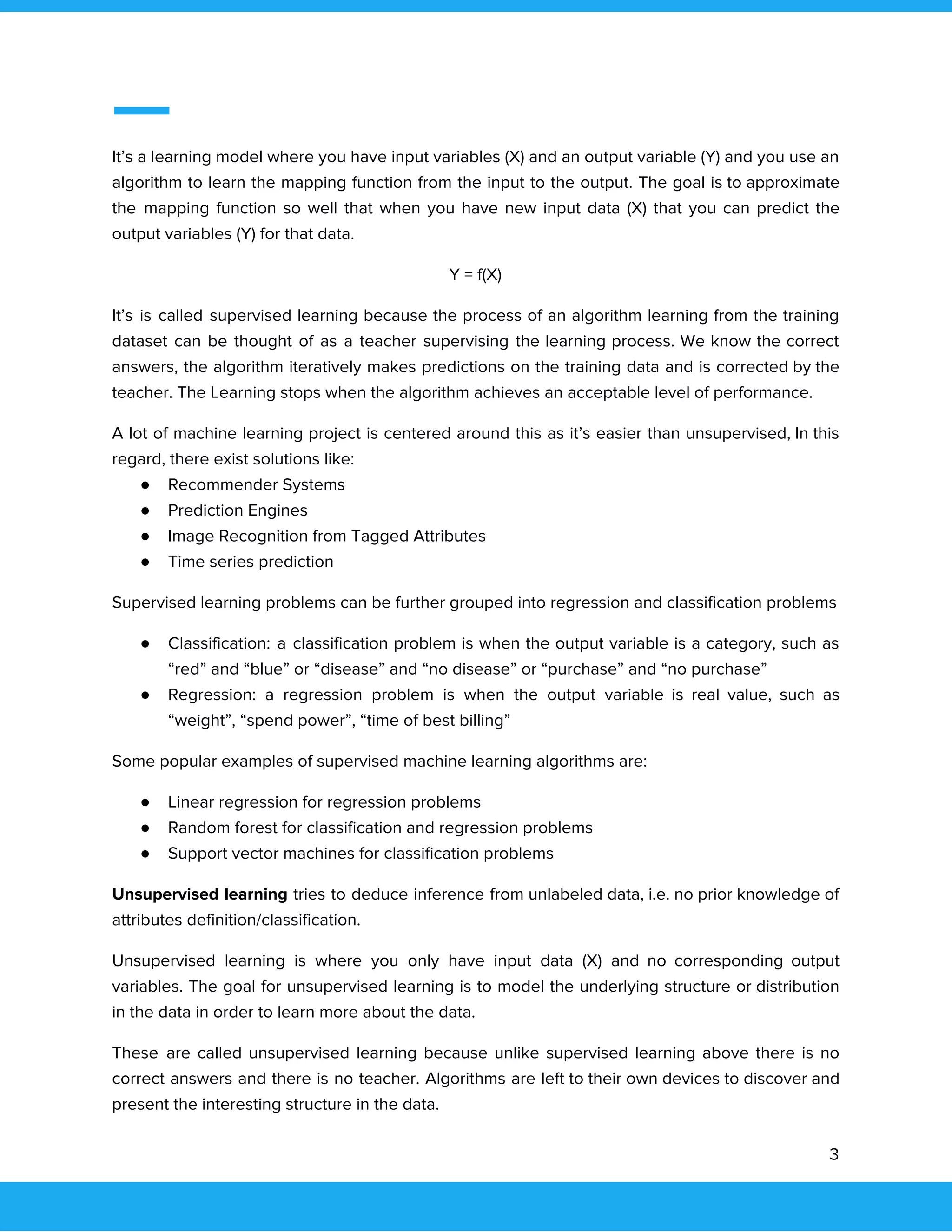 Introduction to machine learning | PDF