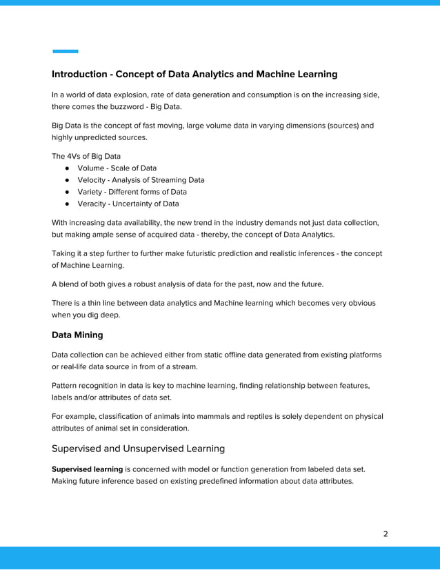 Introduction to machine learning | PDF