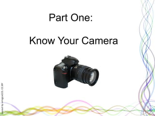 Lesson One Know your camera | ODP | Photography | Arts and Crafts