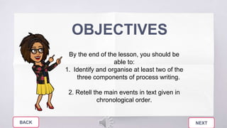 Text Structure- Process Writing | PPTX