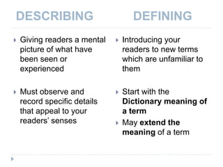 Lesson on patterns of development | PPTX