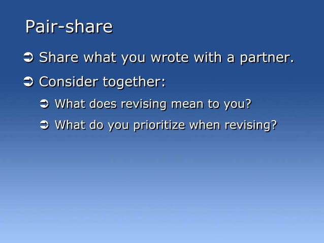 Lesson on revision goals & priorities 2.11