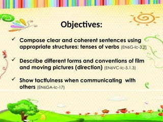 Lesson on Tenses of the Verb powerpoint | PPTX
