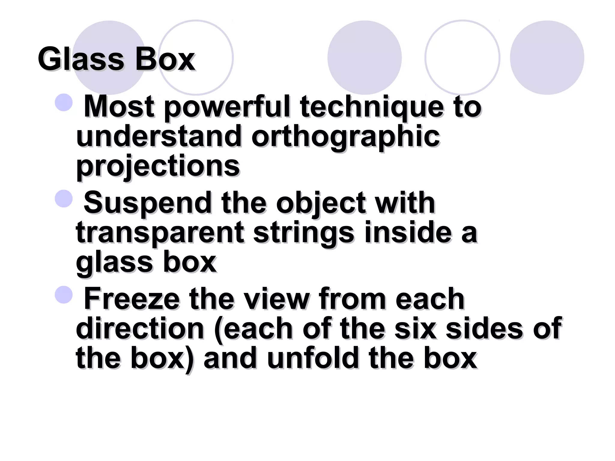 Lesson orthographic drawing | PPT