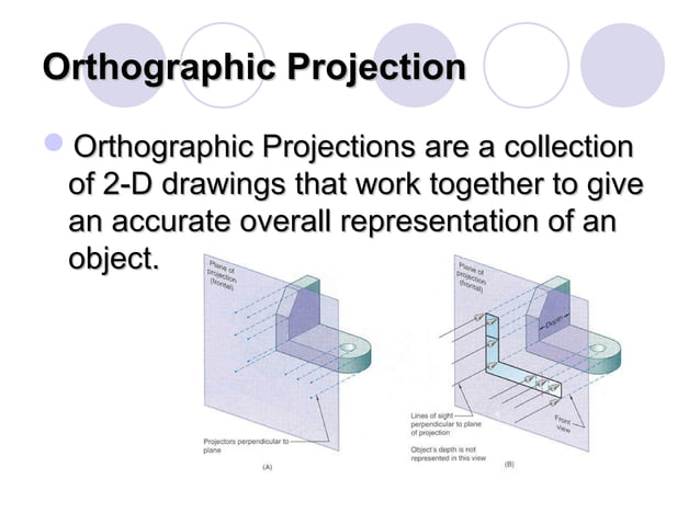 Lesson orthographic drawing | PPT | Drawing and Sketching | Arts and Crafts