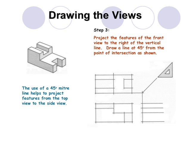 Lesson orthographic drawing